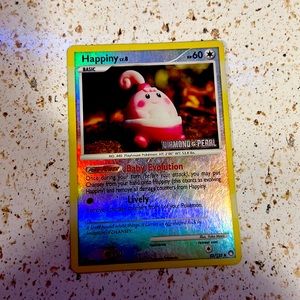 Toys | Happiny Pokemon Card | Poshmark